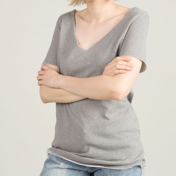 POL | Tops | Pol Raw Edge Tee | Poshmark